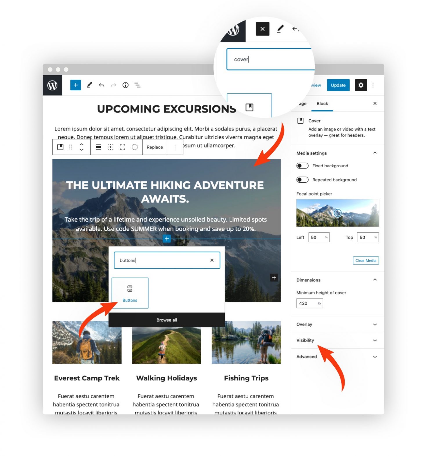 Block Visibility – Conditional and Personalized Content for WordPress